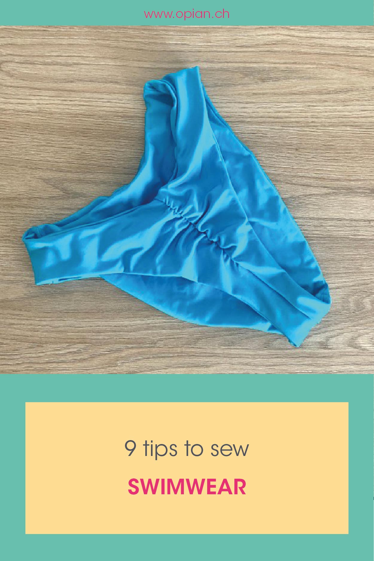 9 tips to sew swimwear
